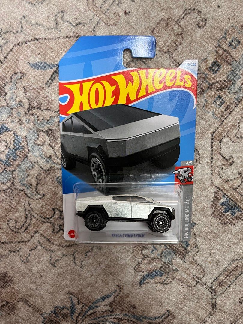 Hotwheels Tesla Cybertruck, Hobbies & Toys, Toys & Games on Carousell