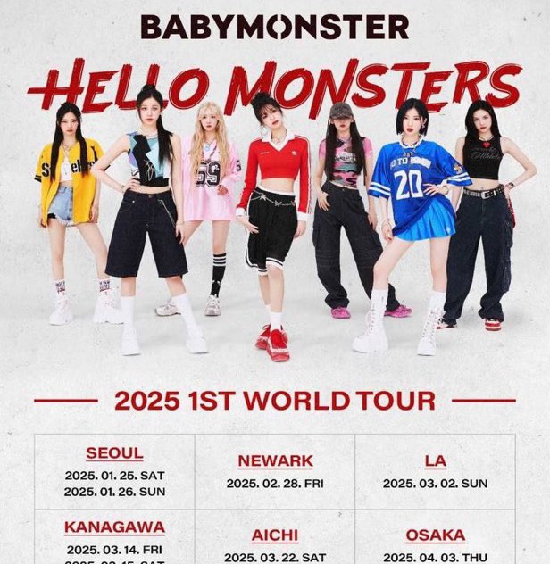 [HTB] BABYMONSTER - HELLO MONSTER CONCERT 2025, Lifestyle Services ...