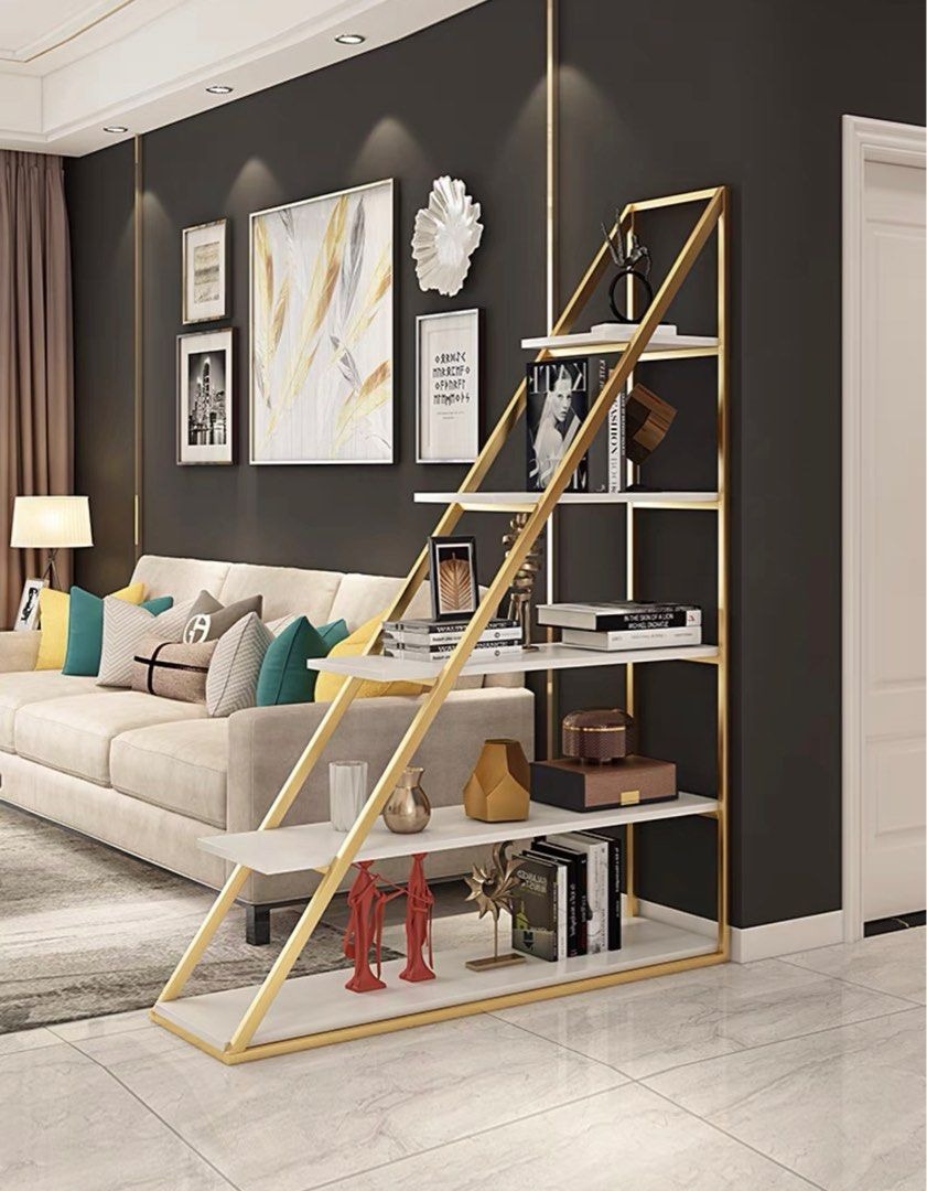 IAMES Modern Triangle Display Shelf, Furniture & Home Living, Furniture ...