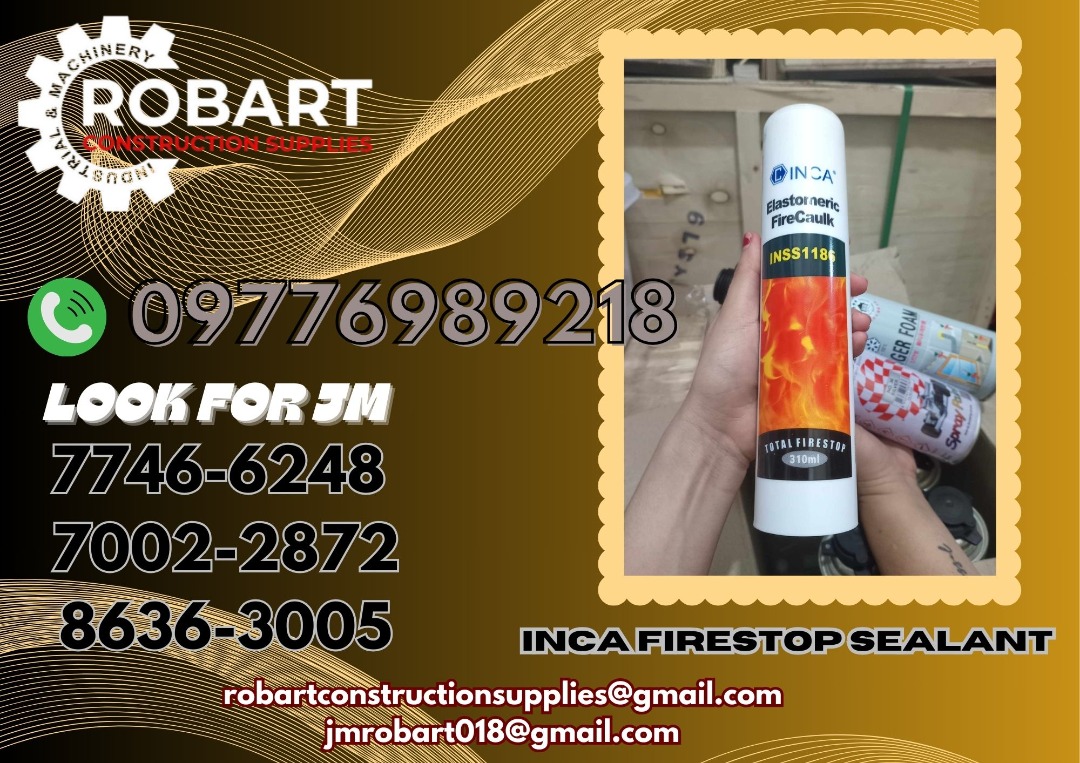 Inca Firestop Sealant, Commercial & Industrial, Construction Tools ...