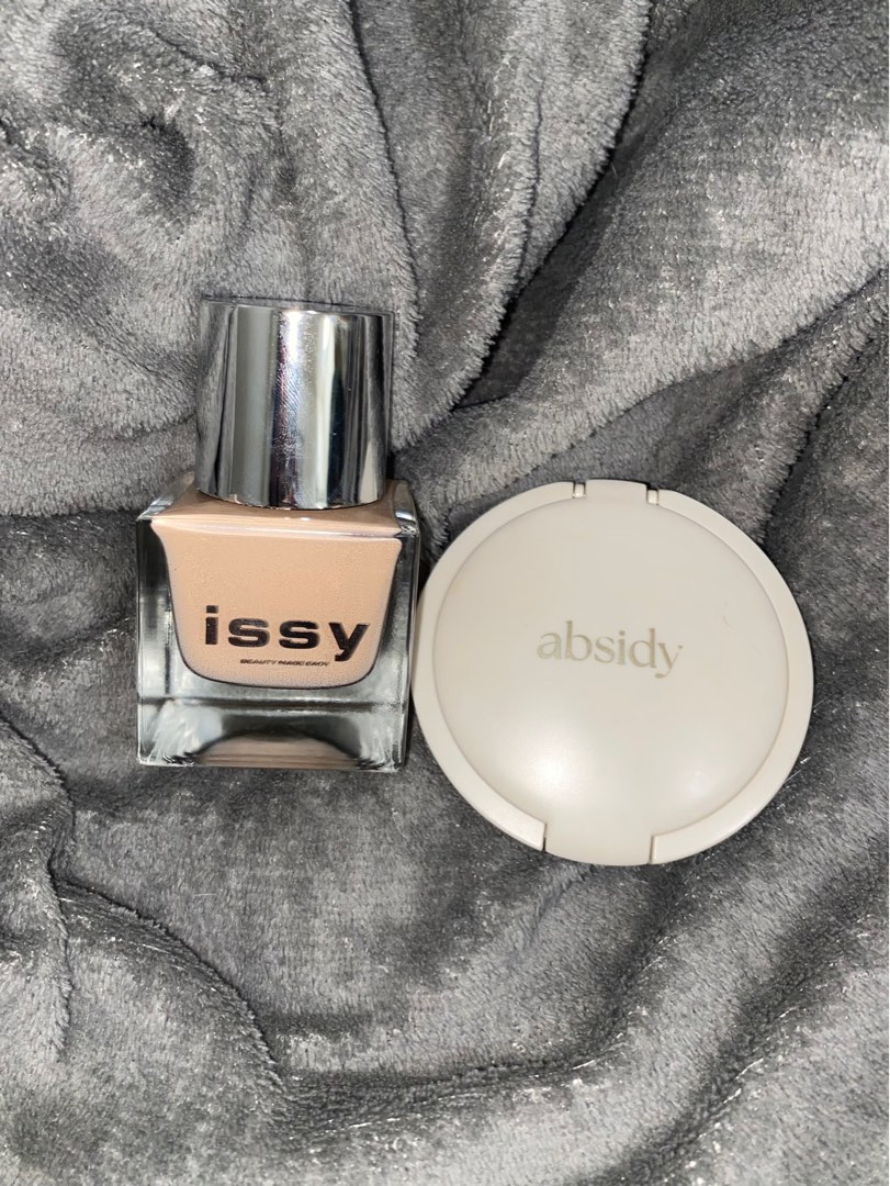 Issy Active Foundation & Absidy Complexion Blur Powder Bundle, Beauty ...