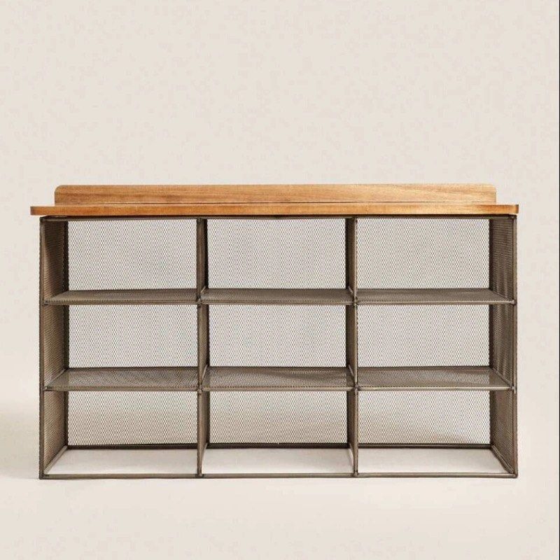 JACOLE Industrial Shoe Shelf, Furniture & Home Living, Furniture ...