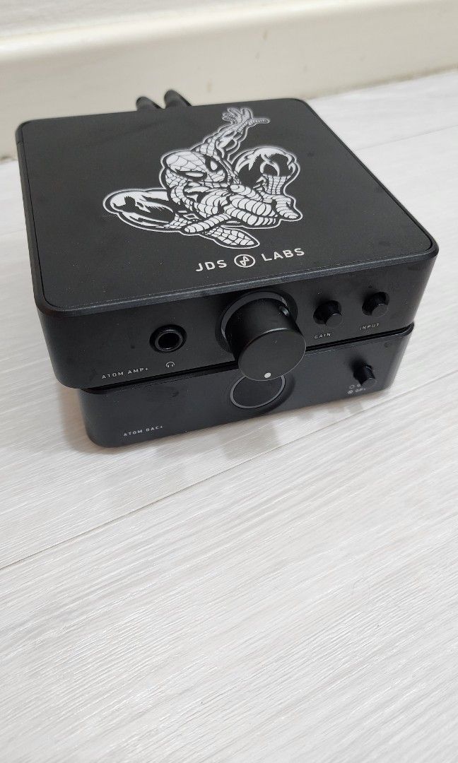 JDS Atom Amp+ and DAC+ Stack, Audio, Other Audio Equipment on Carousell