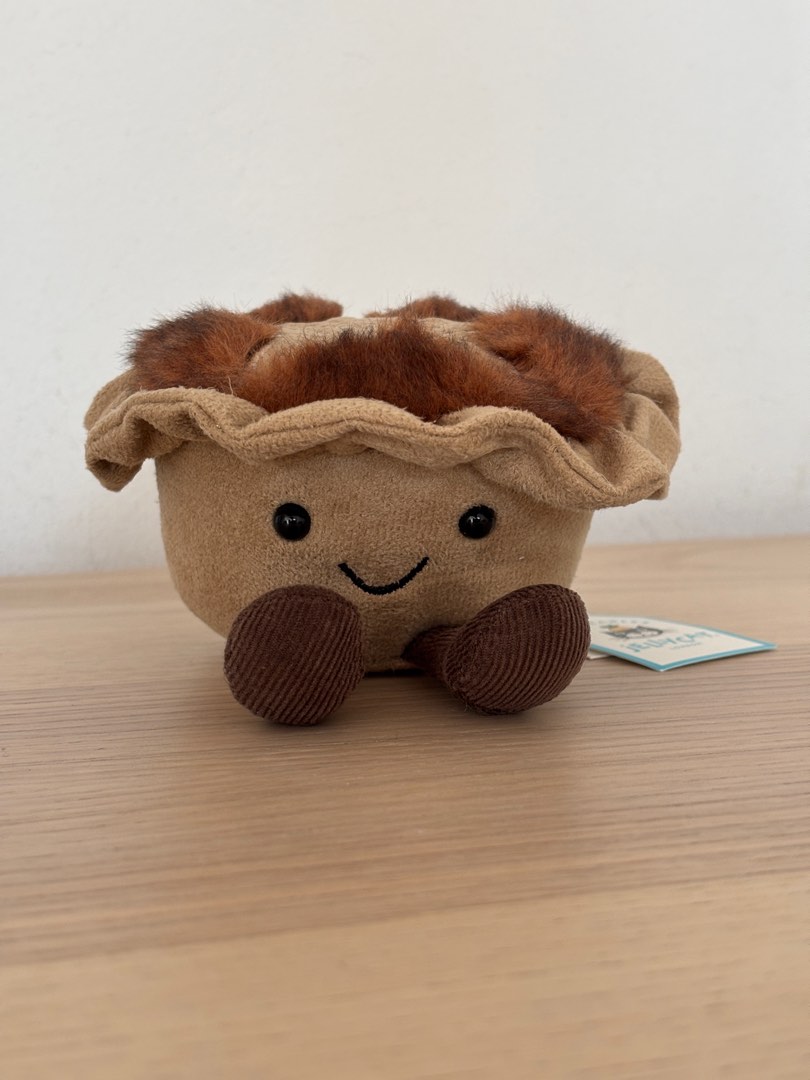 Jellycat - Amuseables Mince Pie, Hobbies & Toys, Toys & Games on Carousell