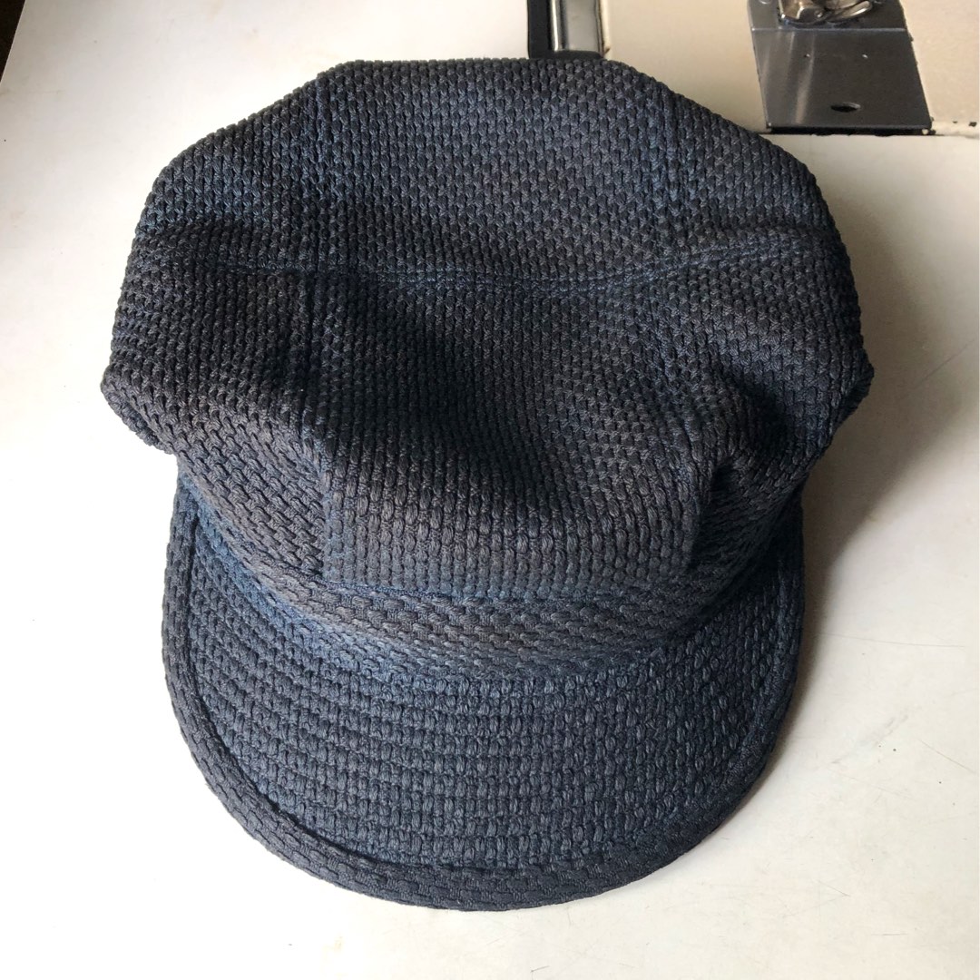 Kendo Worker Cap Black Selvedge Denim Custom, Men's Fashion, Watches ...