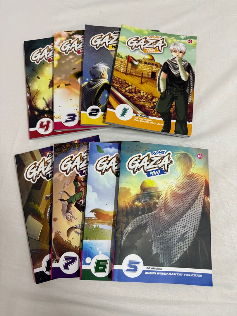 KOMIK MINI GAZA SIRI 1-8, Hobbies & Toys, Books & Magazines, Storybooks ...