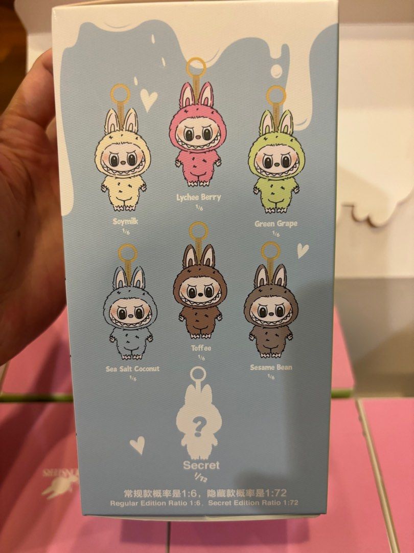 Original authentic Labubu exciting macaron Pop mart CNY angpao, Hobbies ...