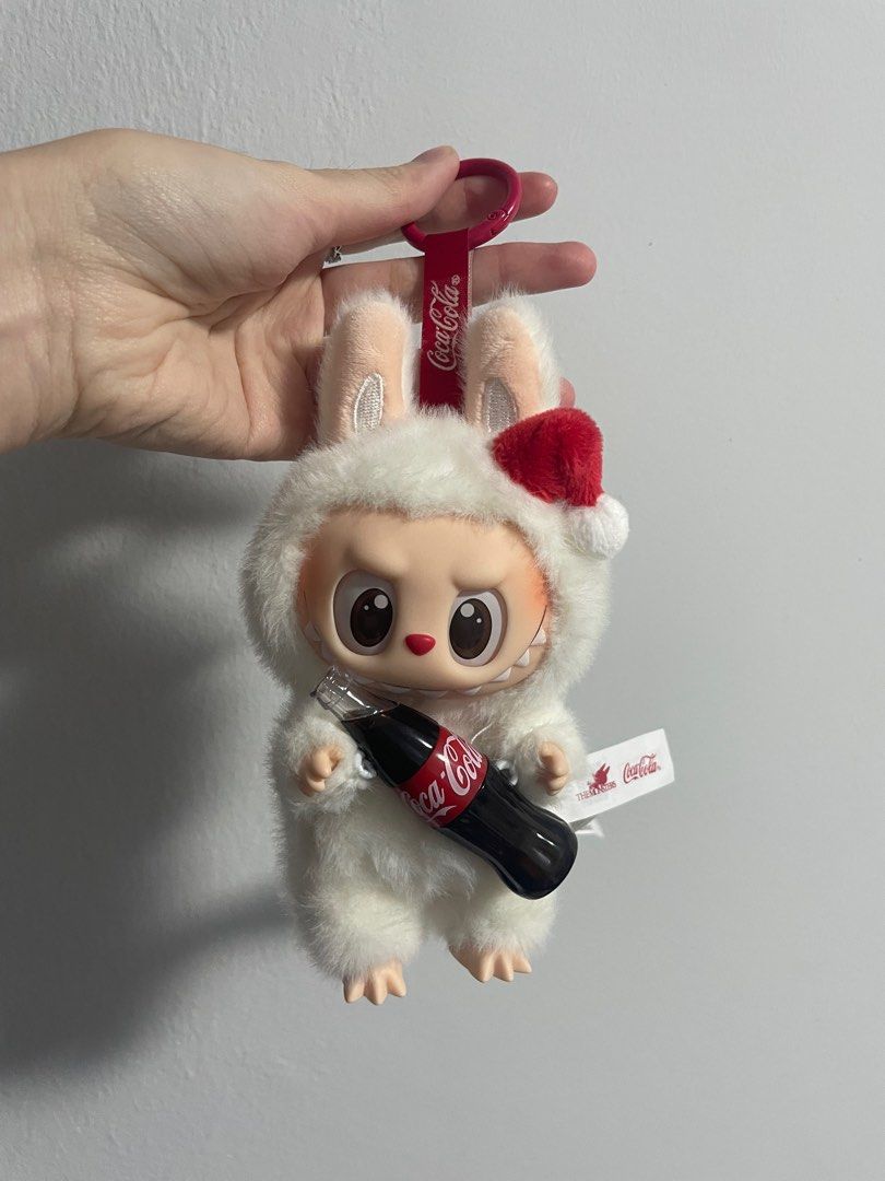 Brand new Labubu the monsters coca cola - surprise shake vinyl plush ...