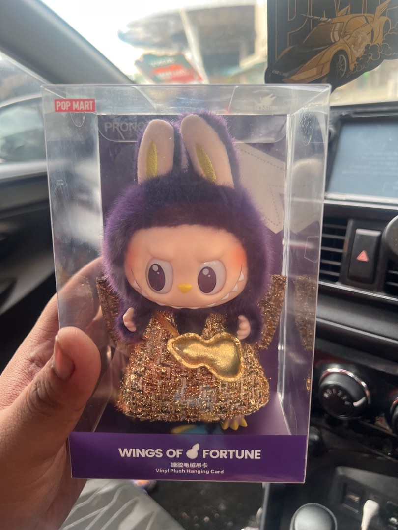 Labubu wing of fortune, Hobbies & Toys, Toys & Games on Carousell