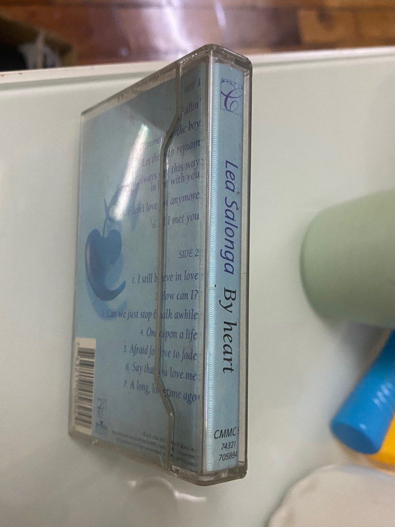 Lea Salonga - By Heart - Opm Original Philippines Pinoy Pop Music Album Cassette Tape - Preloved ...