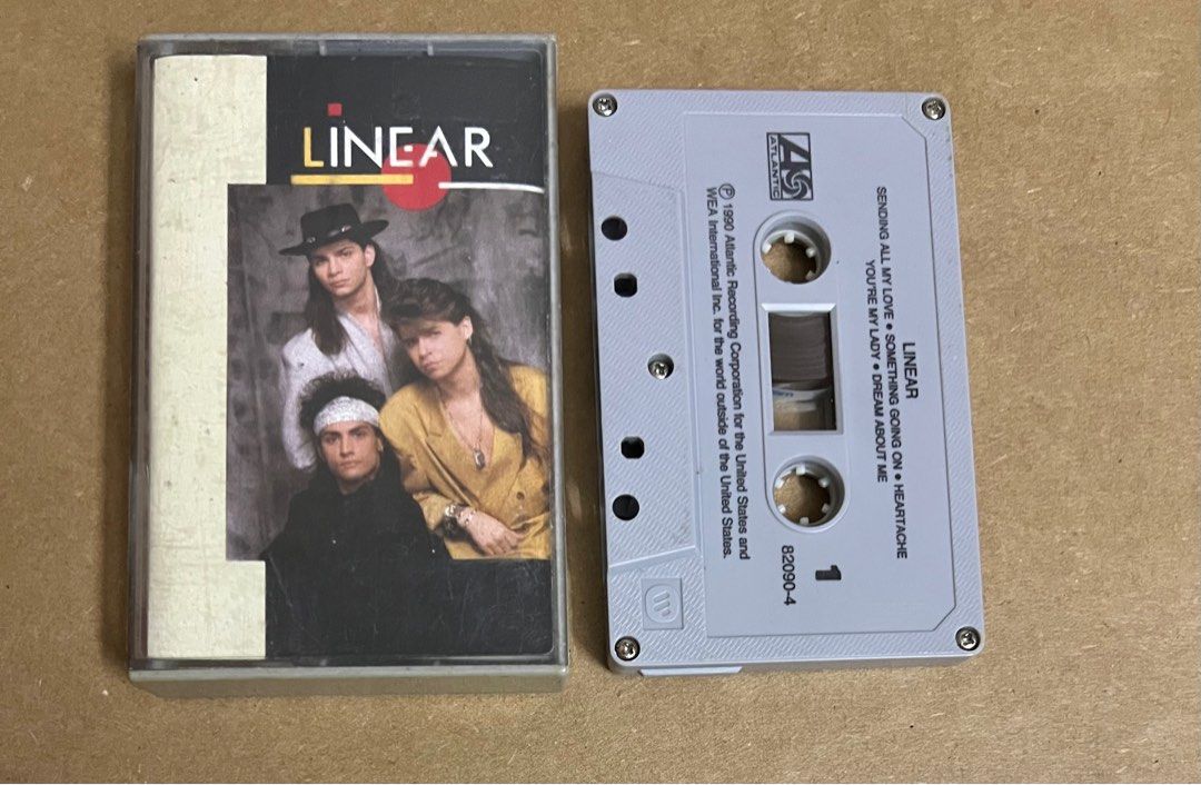 Linear Sending all my love cassette 80s new wave pop rock kaset x vinyl ...