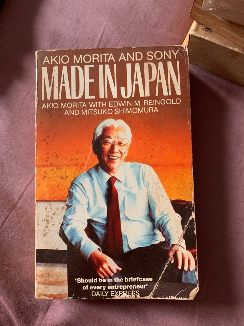 Made in Japan / Akio Morita [Rare], Hobbies & Toys, Books & Magazines ...