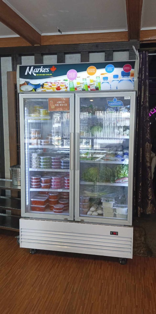 MARKES 2 DOOR CHILLER, TV & Home Appliances, Kitchen Appliances ...
