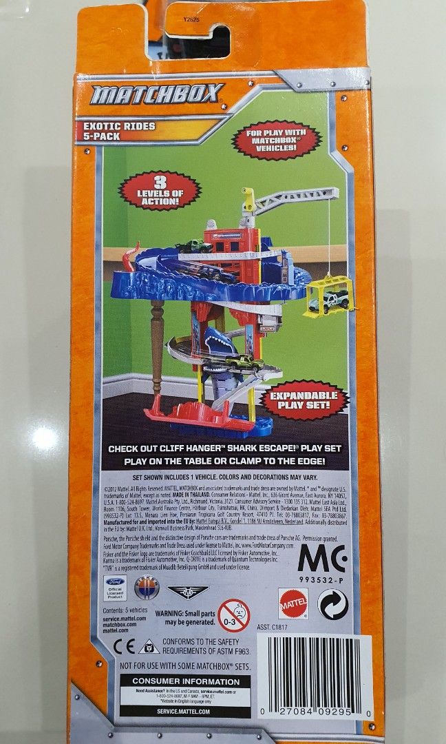 Matchbox 60th Anniversary 5 pack-Exotic Rides Supercars *Ford GT ...