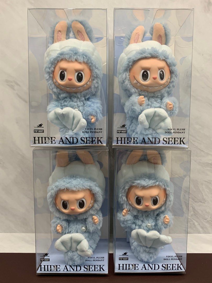 MERBUBU / LABUBU HIDE AND SEEK IN SINGAPORE SERIES-Vinyl Plush Doll ...