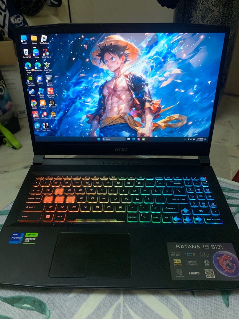 MSI KATANA 15 B13VEK, Computers & Tech, Laptops & Notebooks on Carousell
