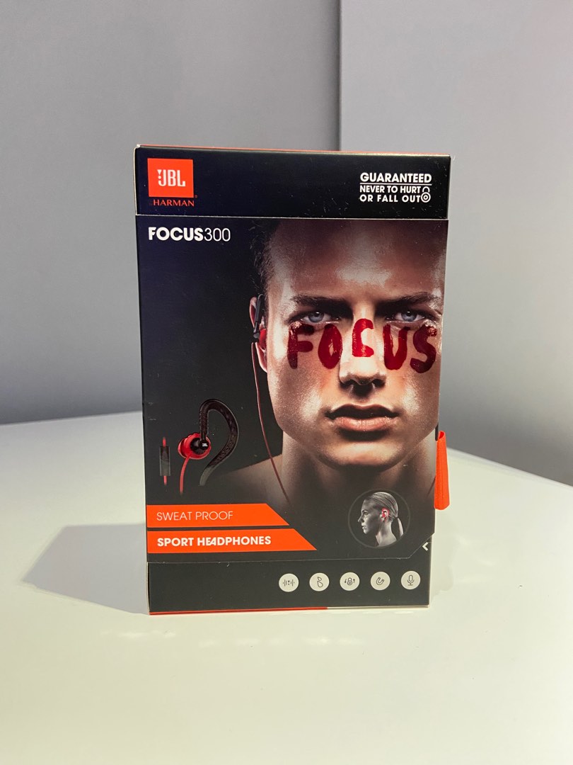 SALE JBL Focus 300 Behind-the-ear, , Audio, Earphones on Carousell
