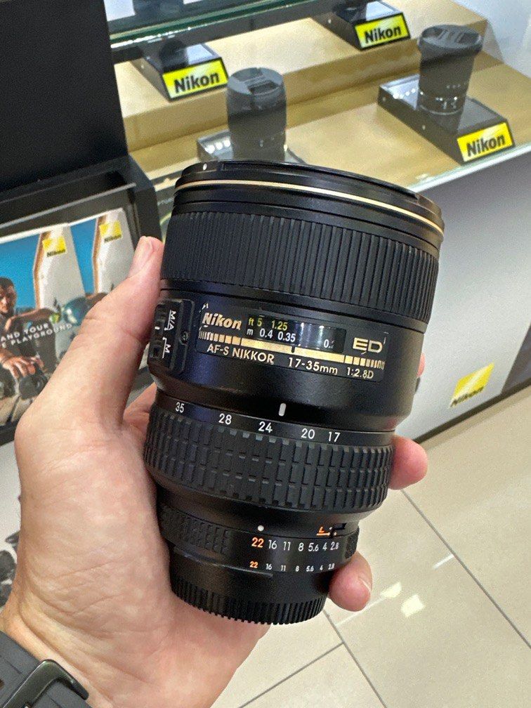 Nikon 17-35mm F2.8 D AFS Lens (No Hood), Photography, Lens & Kits on ...