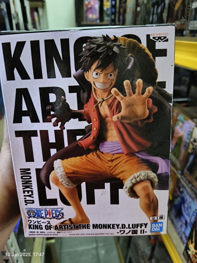 (Ori) Banpresto One Piece King of Artist Wanokuni II Monkey D Luffy ...