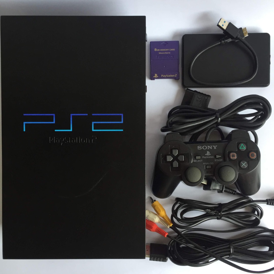 Playstation 2 Bundle 120gb MCboot/OPL (with games), Video Gaming, Video ...