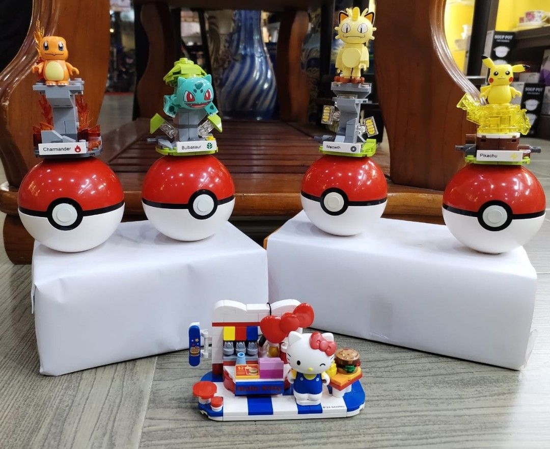 POKEMON BRICKS TOYS, Hobbies & Toys, Toys & Games on Carousell