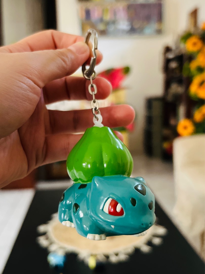 Pokemon Bulbasaur Vintage Big Key Chain (Banpresto Markings), Hobbies ...