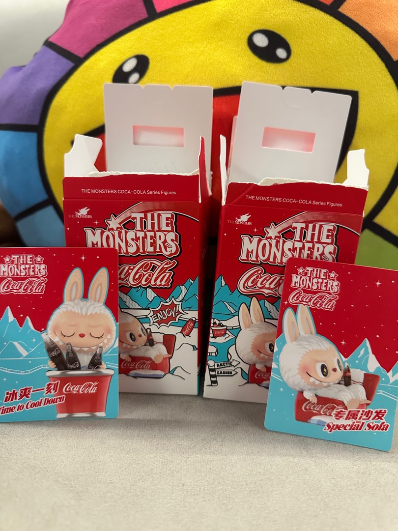 Popmart Labubu Time to cool down and Special Soda, Hobbies & Toys, Toys ...