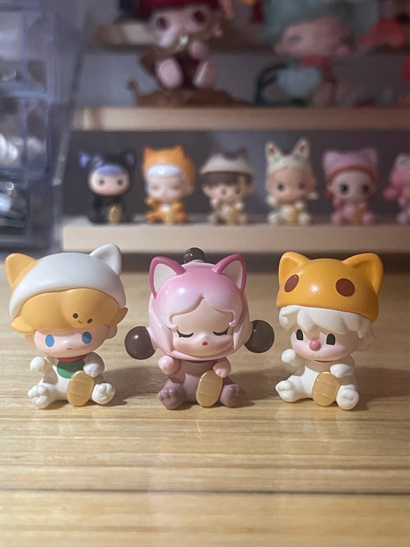 POPMART POPBEANS LUCKY CAT SKULLPANDA DIMOO LILIOS, Hobbies & Toys ...