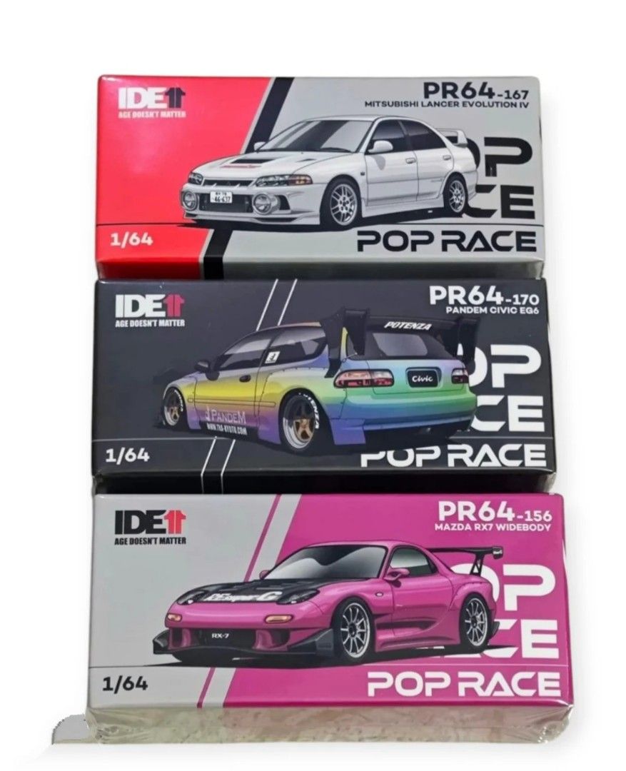 Poprace IDE SET 2024 Evo 4+EG6+RX7, Hobbies & Toys, Collectibles ...