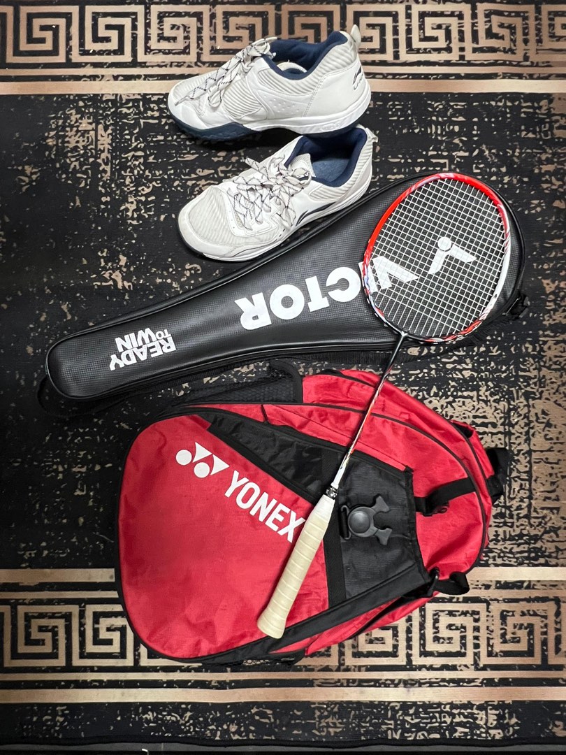 Raket badminton brand Victor Thruster Ryuga, Sports Equipment, Other ...