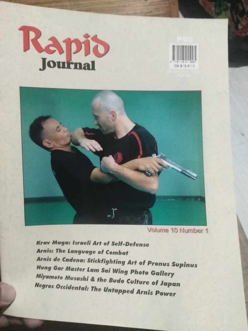 Rapid journal Pinoy martial arts magazine volume 10 number 1 2006 krav ...