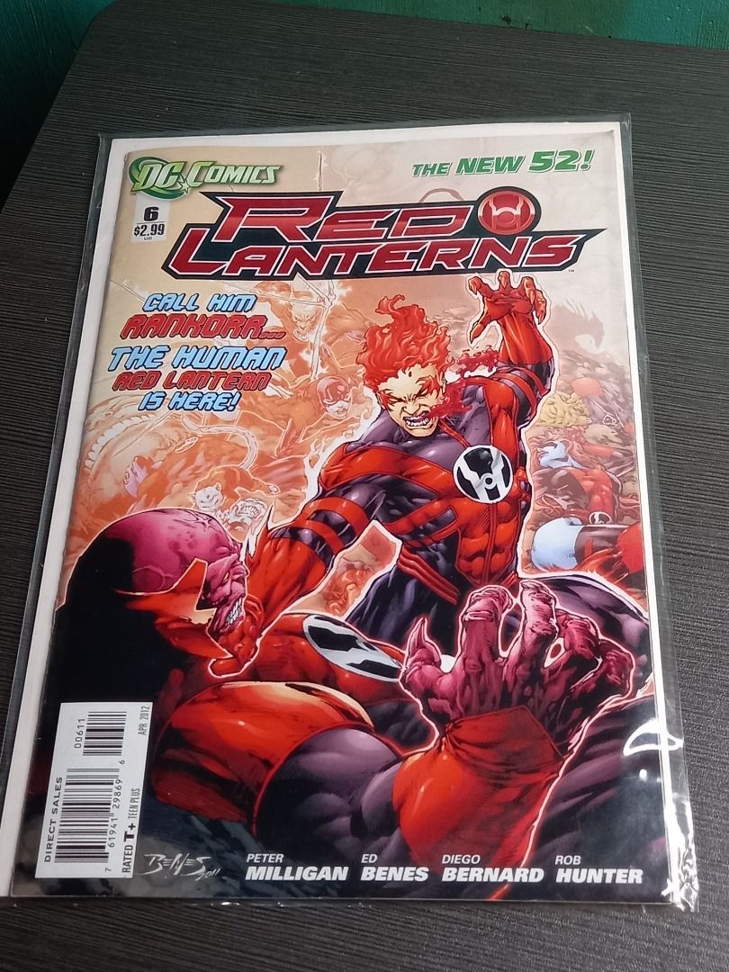 Red Lanterns #6 Comics April 2012 Call Him Rankorr The Human Red ...