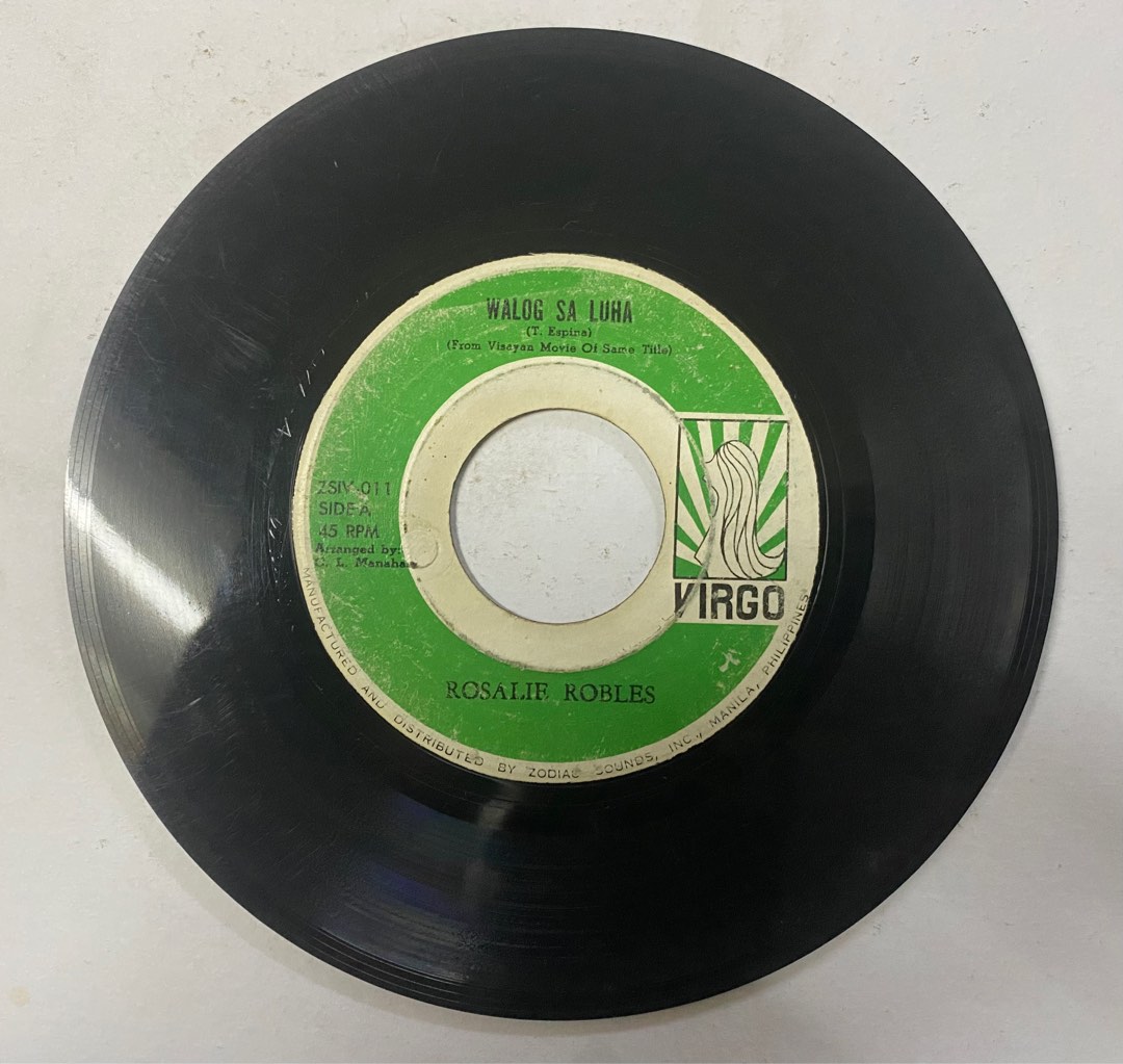 Rosalie Robles - Walog Sa Luha / Bayad Sa Kasal-Anan OPM Original Music ...