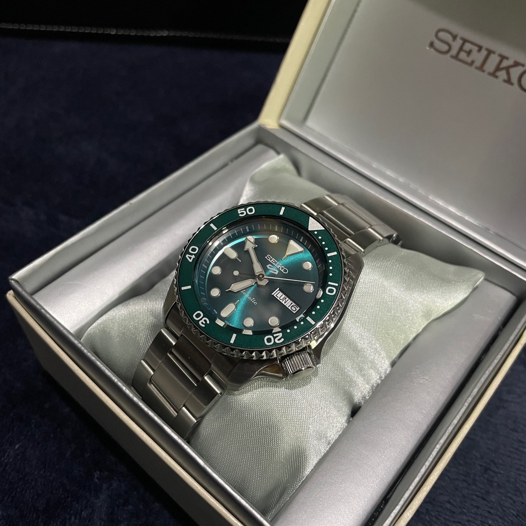 Seiko 5 Sports - SRPD61K1 Teal, Men's Fashion, Watches & Accessories ...