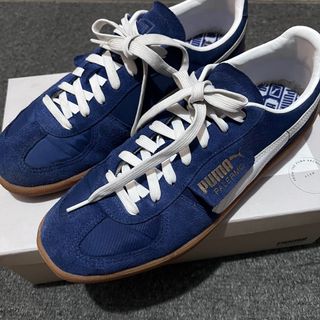 sepatu puma palermo og blue navy, Fesyen Pria, Sepatu , Sneakers di ...