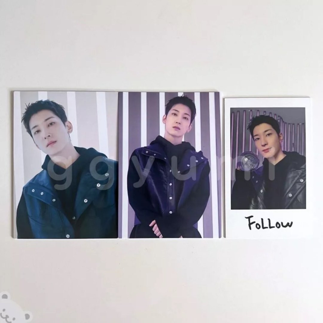 SEVENTEEN Follow to Japan tour concert merch - Wonwoo - Trading Cards ...