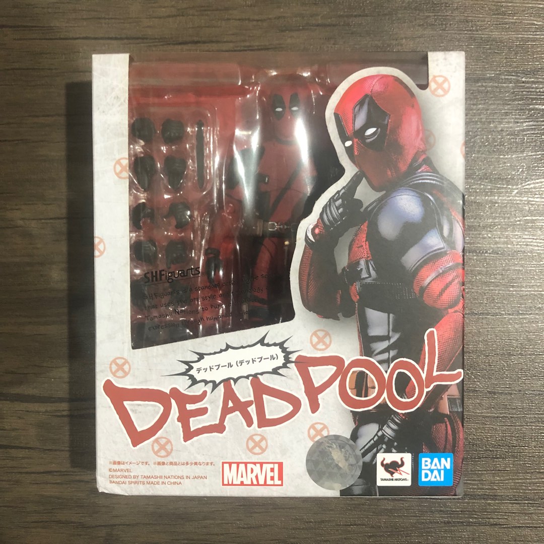 SHF Deadpool (First release), Hobbies & Toys, Toys & Games on Carousell