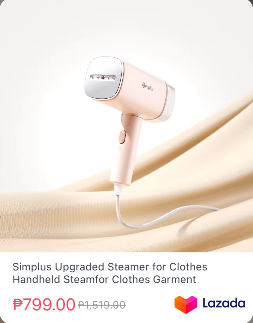 Simplus iron steamer, TV & Home Appliances, Irons & Steamers on Carousell