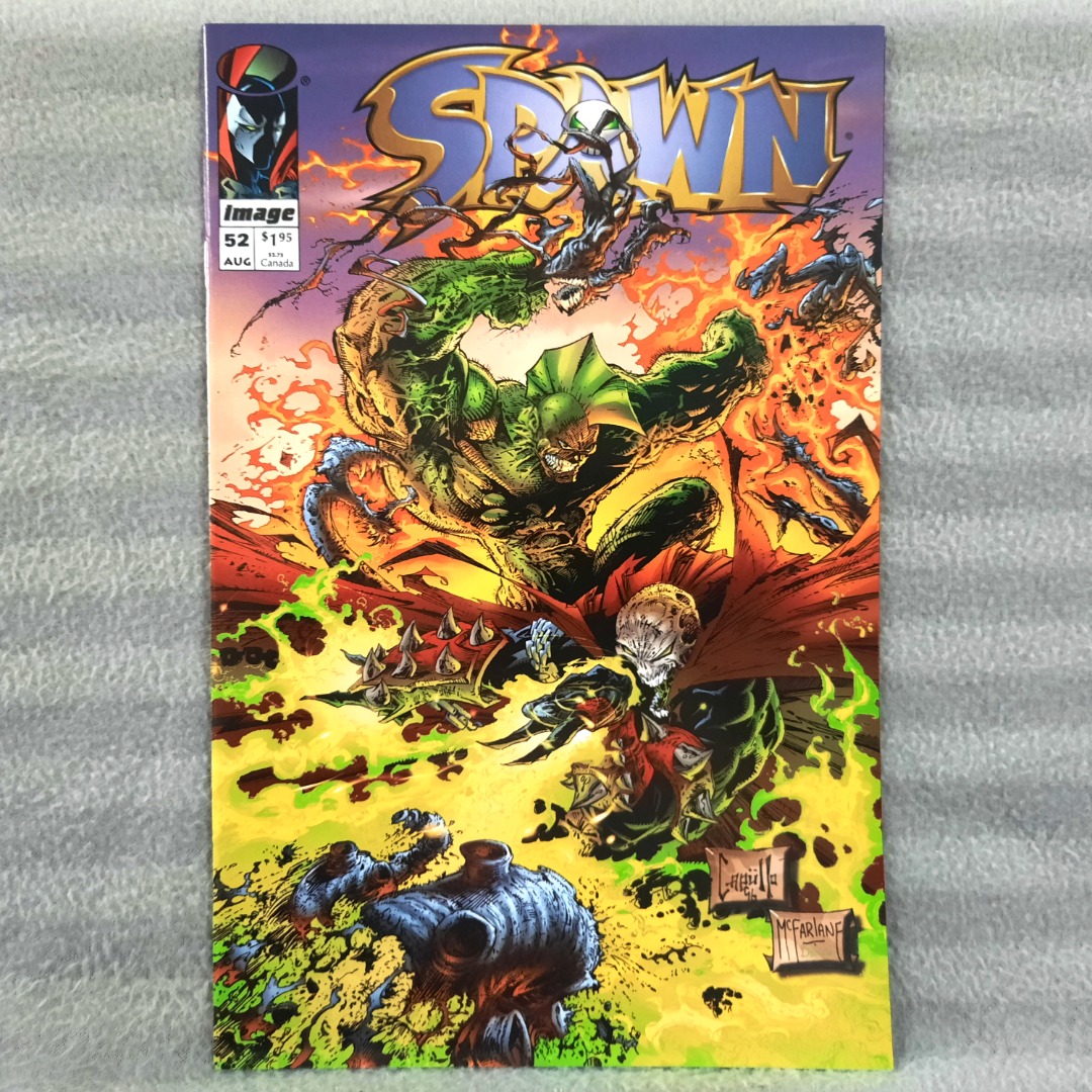 Spawn #52 Todd McFarlane Cvr (Image Comics) Greg Capullo (Savage Dragon ...