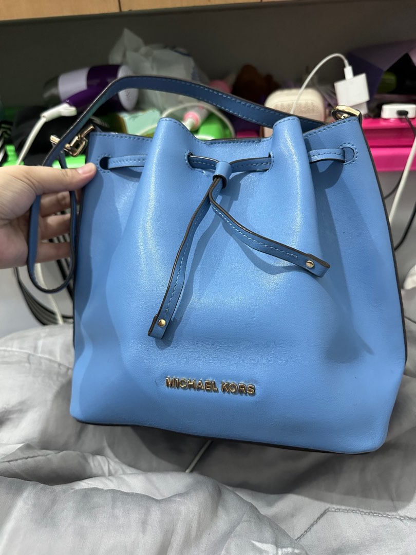 Tas MK Original bucket 2 strap, Fesyen Wanita, Tas & Dompet di Carousell