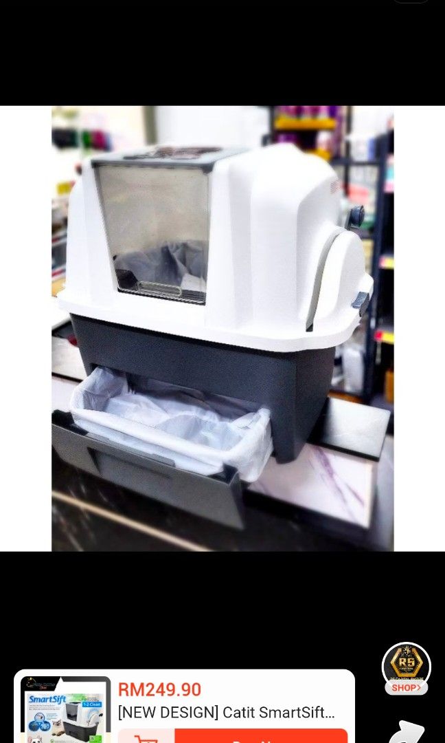 Tempat berak kucing semi auto, Pet Supplies, Homes & Other Pet ...