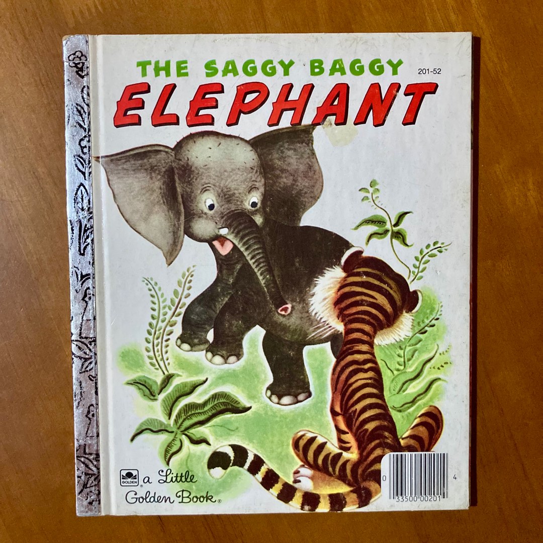 The Saggy Baggy Elephant by K. & B. Jackson, Illustrated by Tenggren ...
