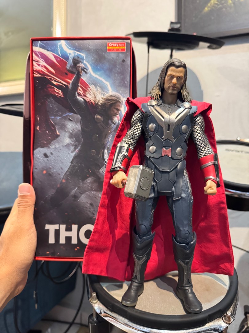 Thor The Dark World Crazy Toys 1/6 Action Figure, Hobbies & Toys ...