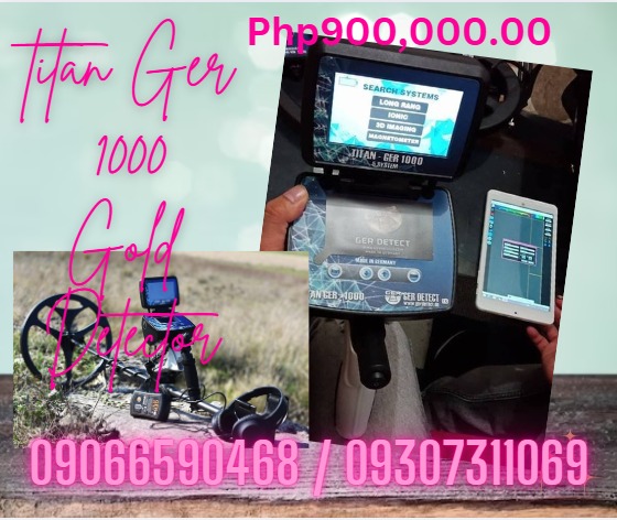 Titan Ger 1000 Metal and Gold detector Long range Locator and scanner ...