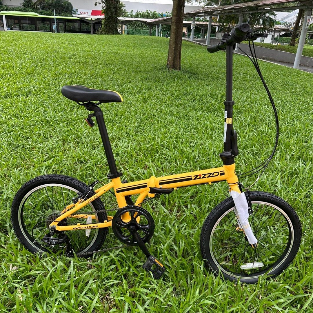 TP-ZiZZO Campo 20INCH Folding Bicycle Shimano 7 Speed Adjustable Stem ...