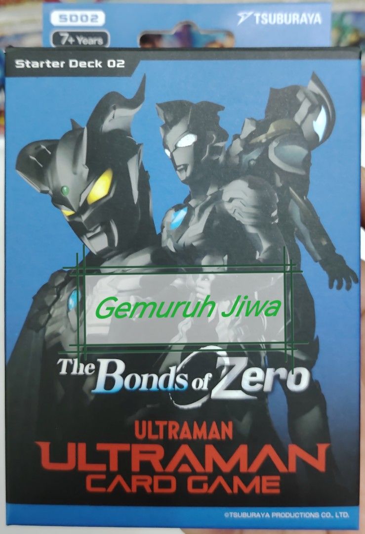 Ultraman Card Game SD02 The Bonds Of Zero, Hobbies & Toys, Toys & Games on Carousell