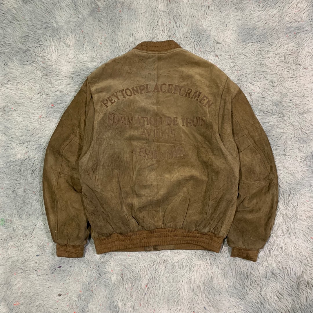 Vintage Peyton place bomber jacket, Men's Fashion, Coats, Jackets and ...