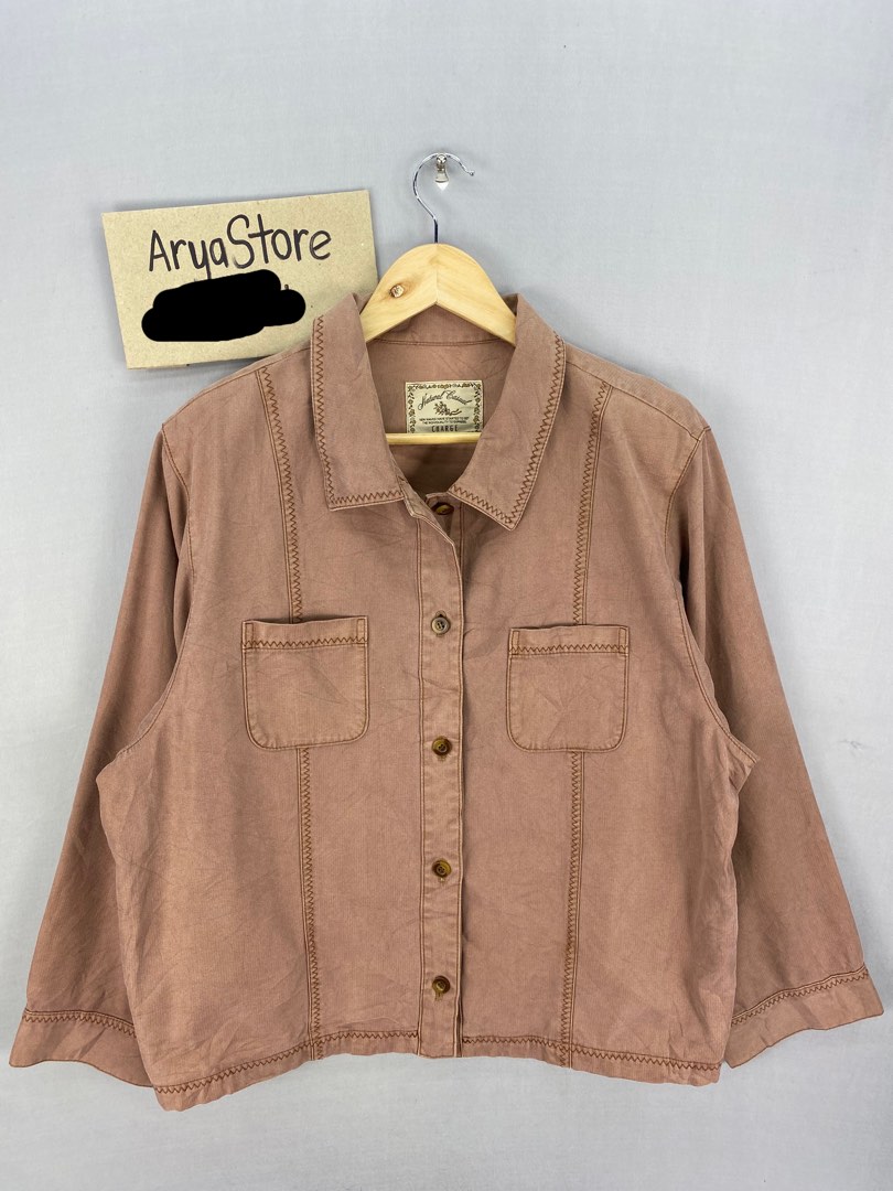 Vintage Y2K Chrage Renown Flannel Baggy Style, Women's Fashion, Tops ...