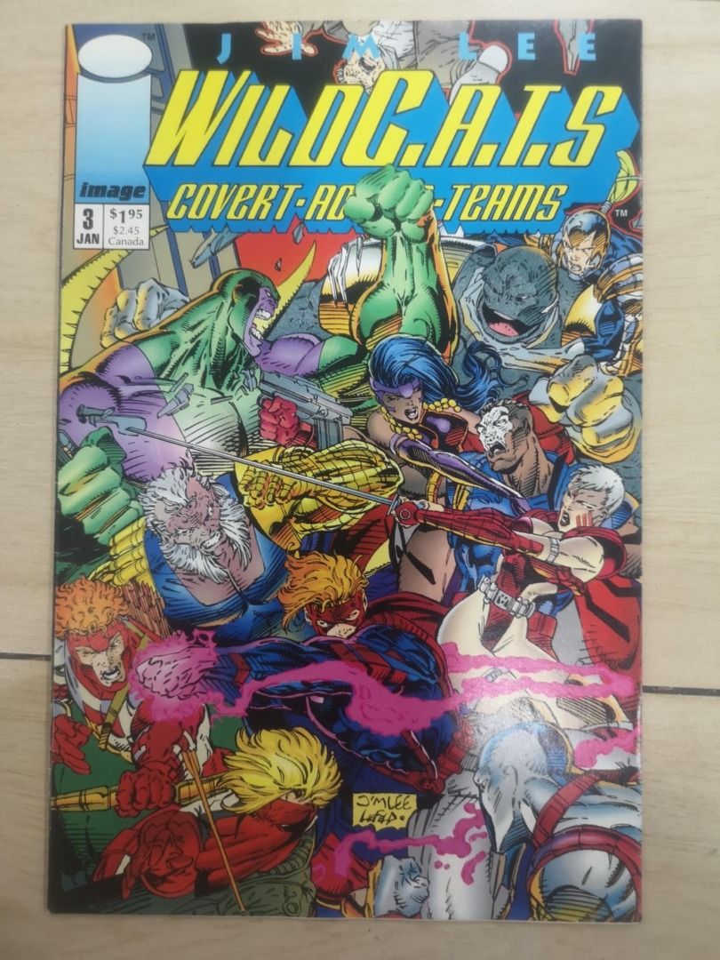 Wildcats Covert-Action-Teams Mint Condition Comics (#1, #1, #2, #3, #4 ...