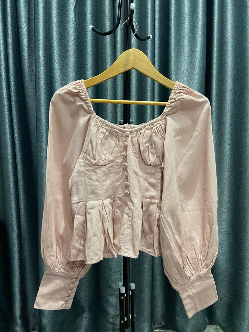 WITH LOVE THE BRAND BLOUSE | ZARA | POMELO | STRADIVARIUS | BERSHKA | COTTON ON | COTTONINK ...